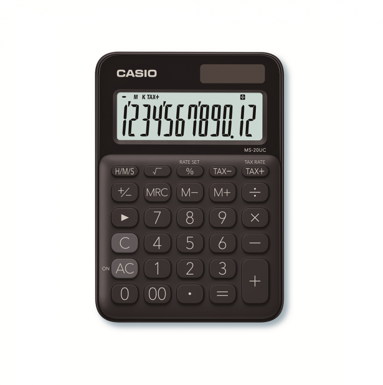KALKULATOR CASIO MS 20 UC CRNI - casiosrbija.rs